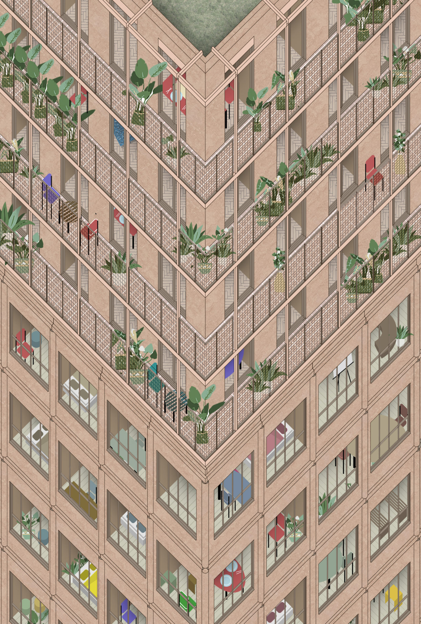 Mixed-Use Building, Îlot Belcier, Residences and Sports Facilities ...